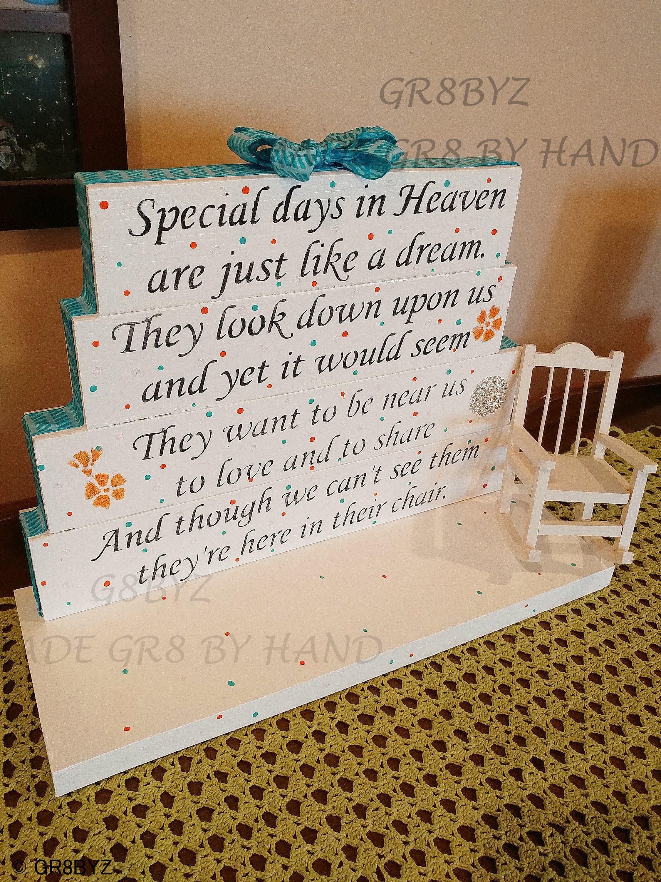 Special Days in Heaven Sign Everyday Centerpiece Wooden - Etsy Canada