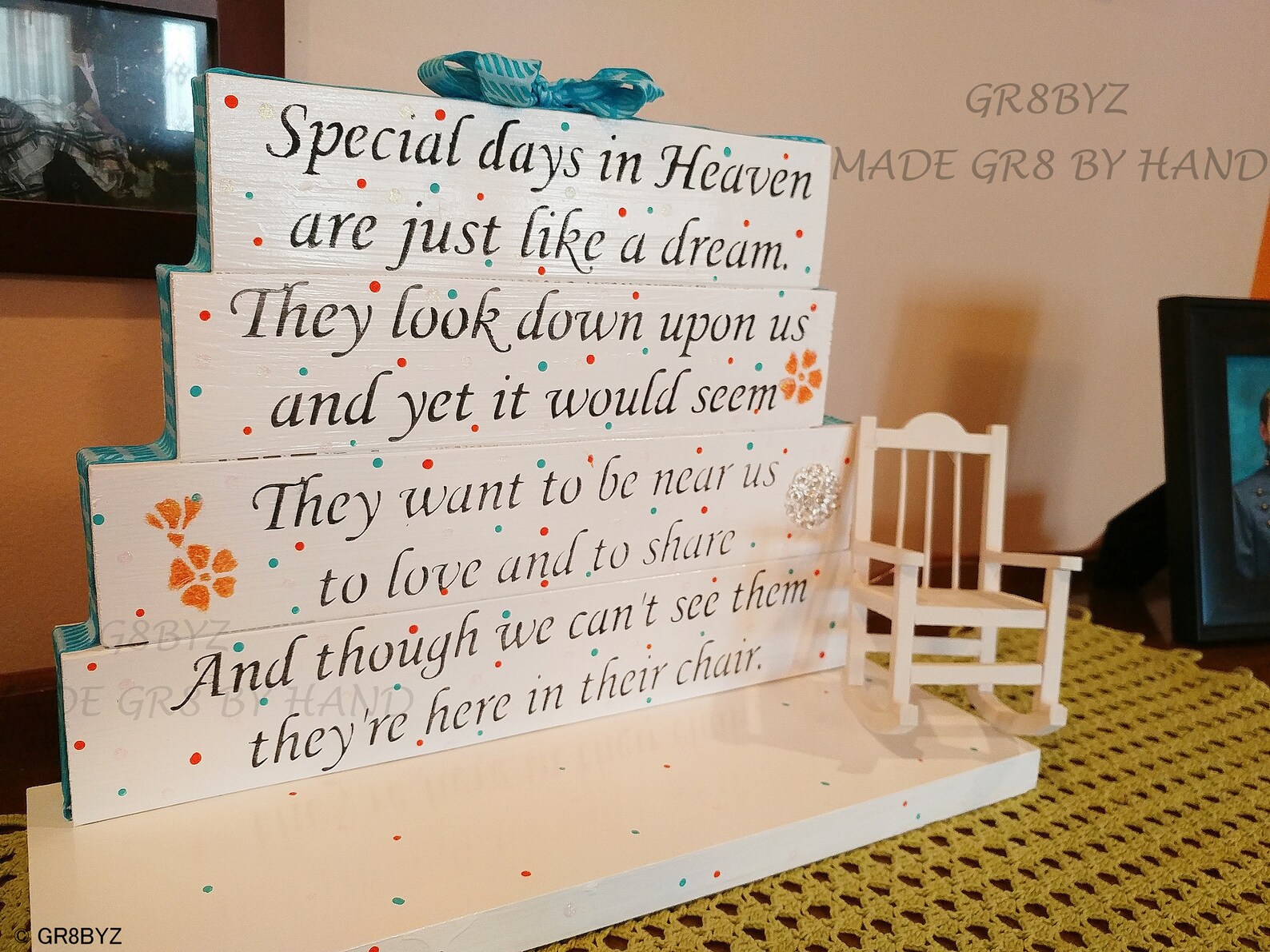 Special Days in Heaven Sign Everyday Centerpiece Wooden - Etsy Canada