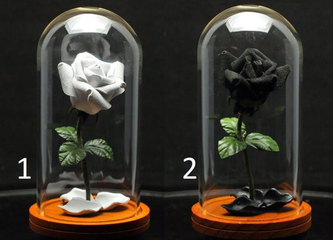 Leather rose leather flower third 3rd leather anniversary | Etsy