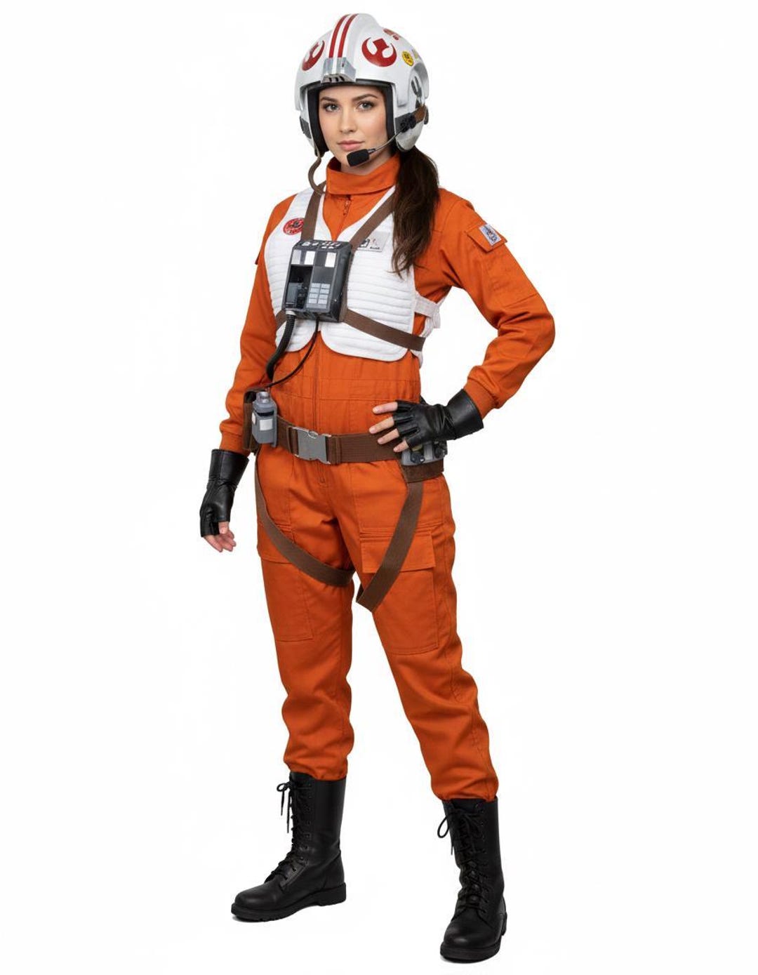 Custom X-wing Pilot Flight Suit - Star Wars Rebel Cosplay - Etsy