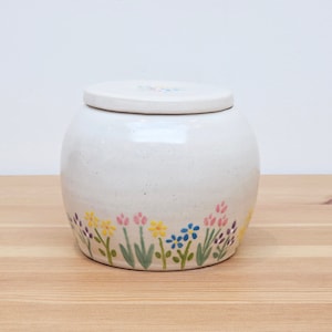 Handmade Pet Urn | Garden Blossoms | Ceramic Urn | for Ashes ...