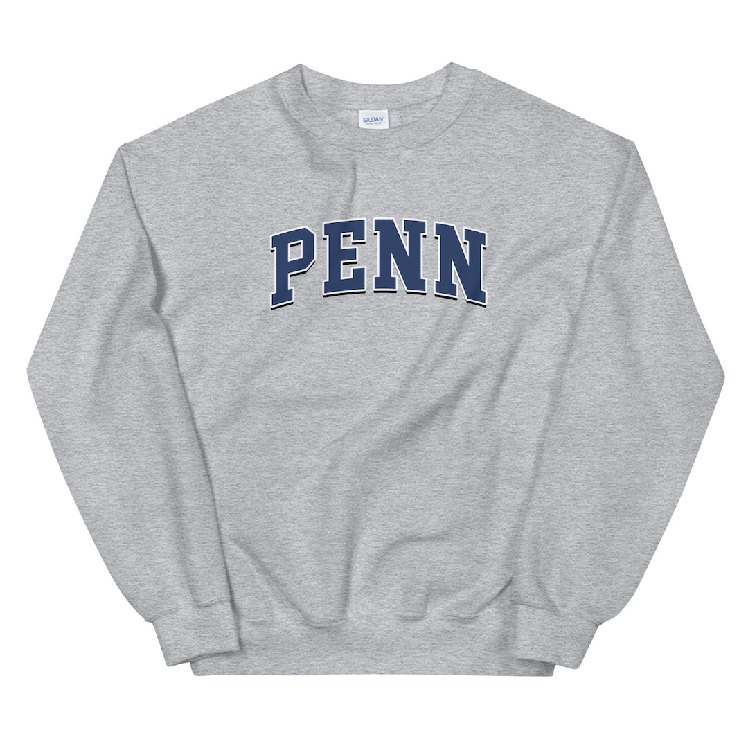 Upenn "penn" Vintage College Design Logo Crewneck Sweatshirt - Etsy
