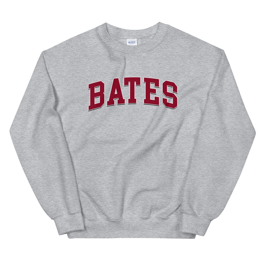 Bates College Vintage Design Logo Crewneck Sweatshirt - Etsy