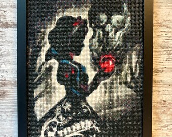 Diamond Painting Snow White Dwarfs Cartoon Painting 5D Diamond ...