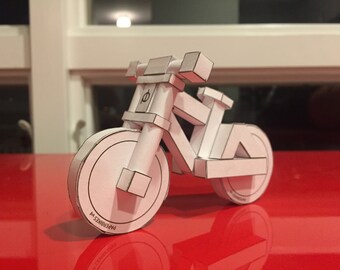 PDF paperbikes v1 papercraft bike mountain bicycle MTB | Etsy