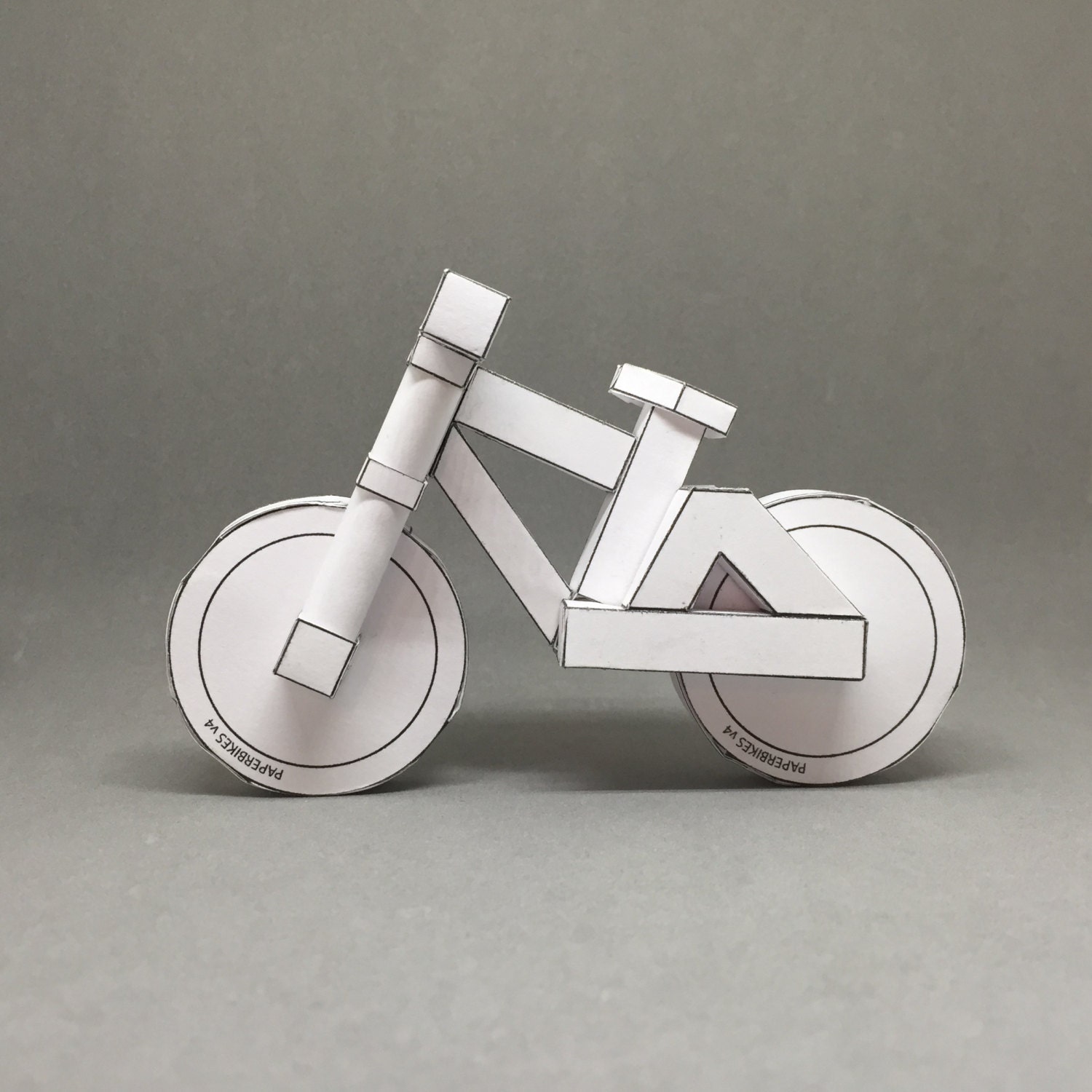 Paperbikes V4 - Downhill / Freeride Bicycle Paper Model - Etsy