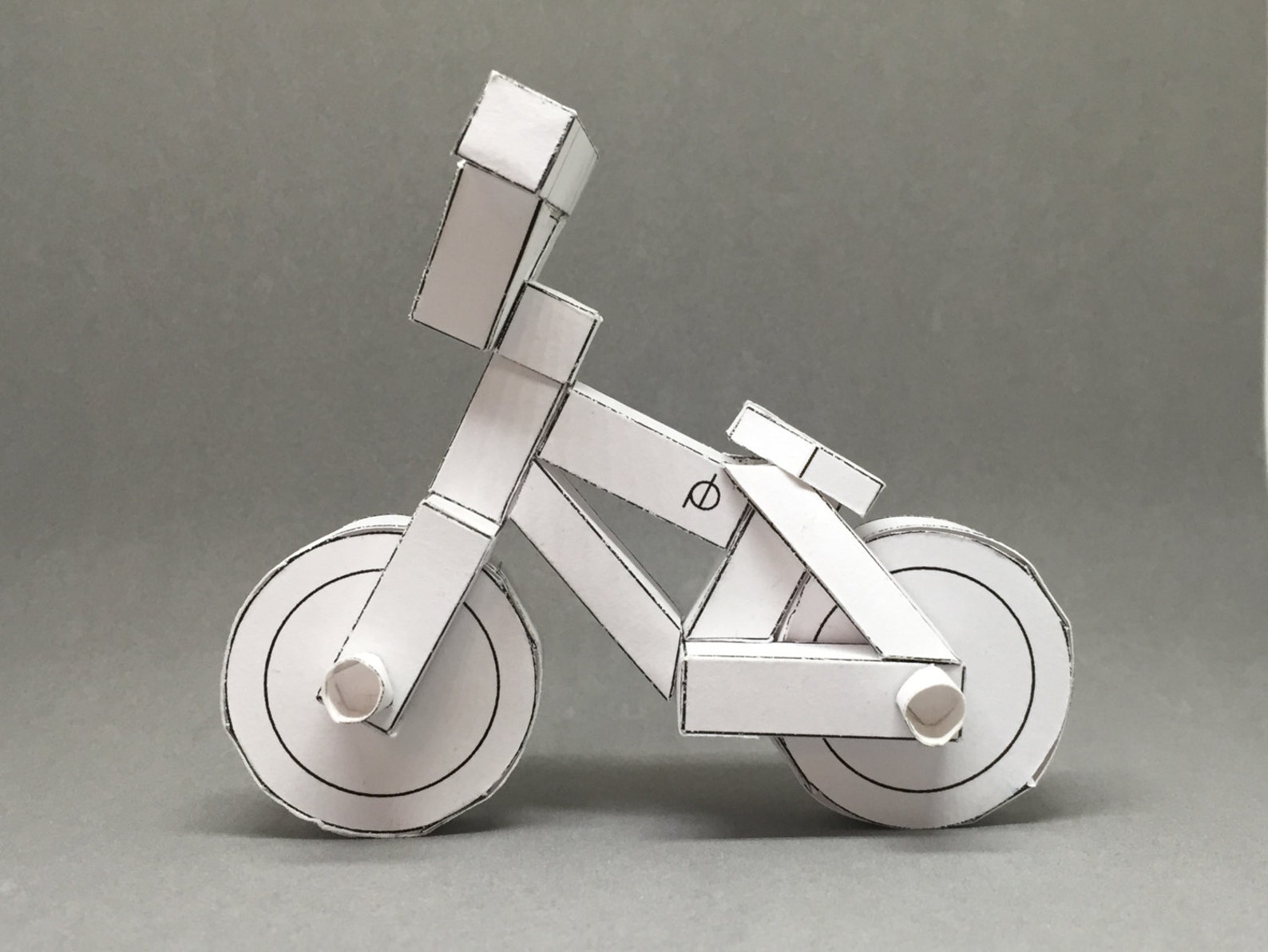 Paperbikes V3 - BMX Street Bike - Papercraft Bicycle Model Kit - Etsy
