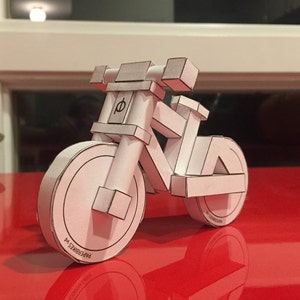 Paperbikes V4 - Downhill / Freeride Bicycle Paper Model - Etsy