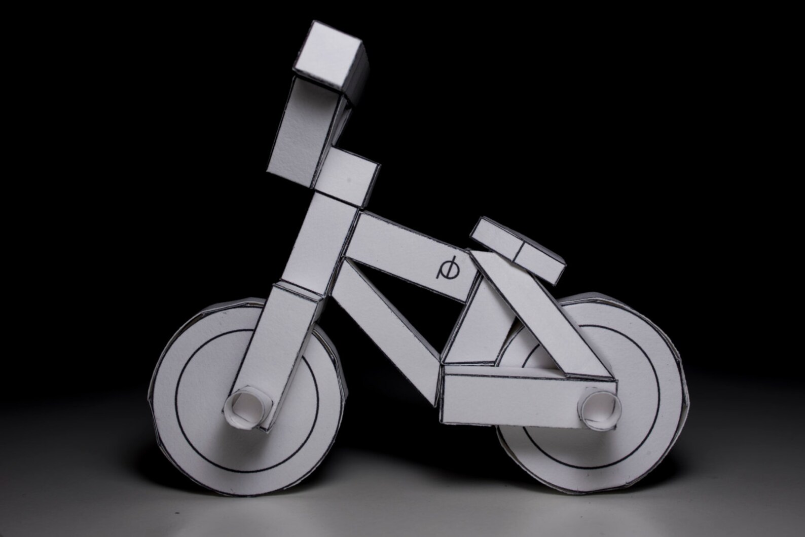 Paperbikes V3 - BMX Street Bike - Papercraft Bicycle Model Kit - Etsy