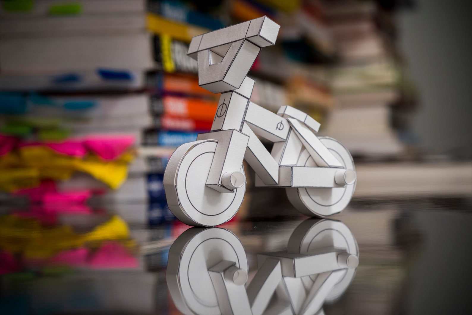 Paperbikes V3 - BMX Street Bike - Papercraft Bicycle Model Kit - Etsy