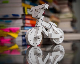 Paperbikes V3 BMX Street Bike Papercraft Bicycle Model Kit - Etsy