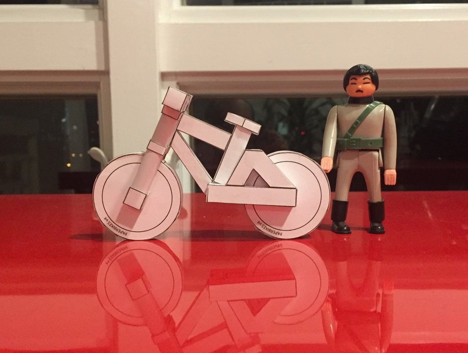 Paperbikes V4 - Downhill / Freeride Bicycle Paper Model - Etsy