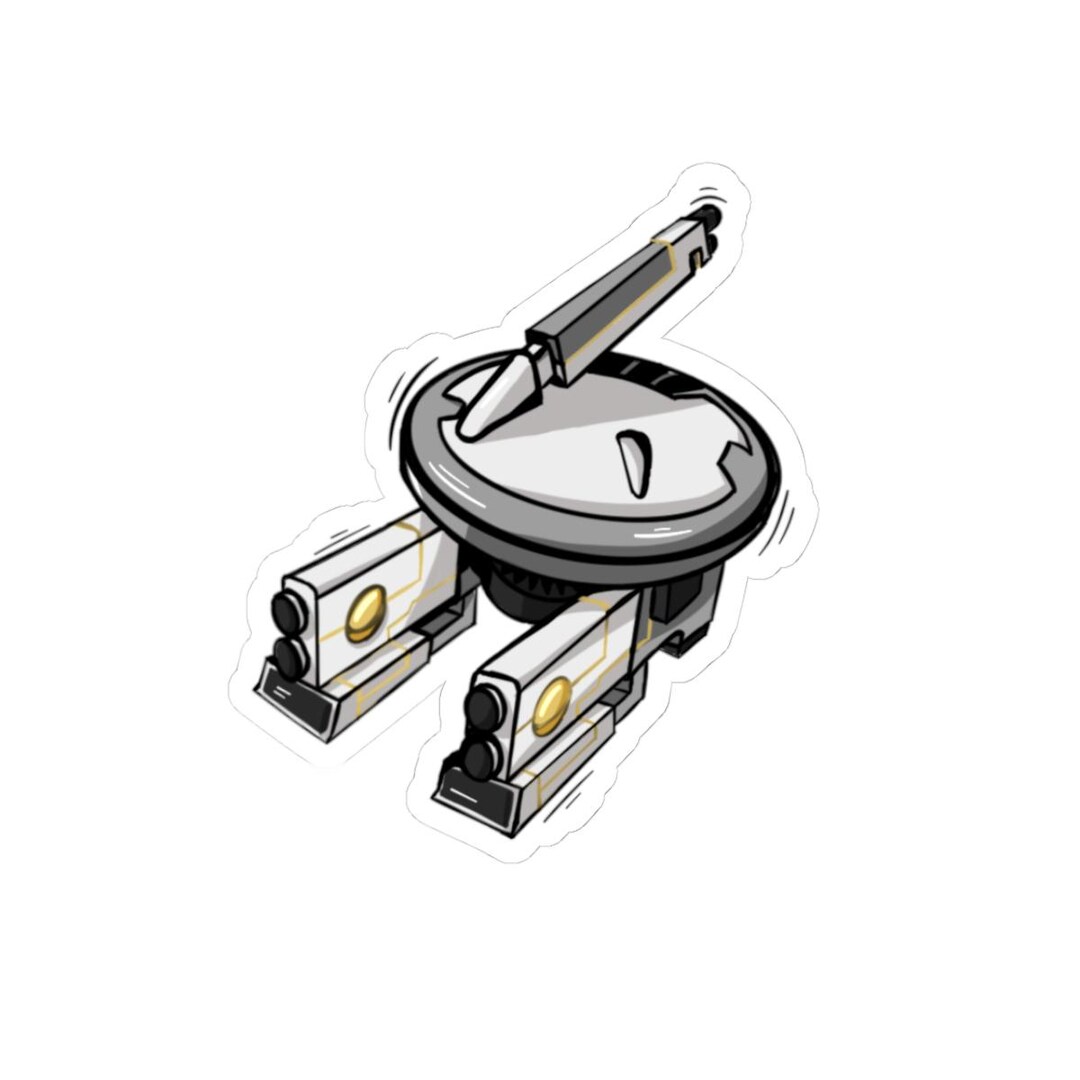 Warhammer 40k Chibi Tau Gun-drone Sticker | Kiss-cut Stickers - Etsy