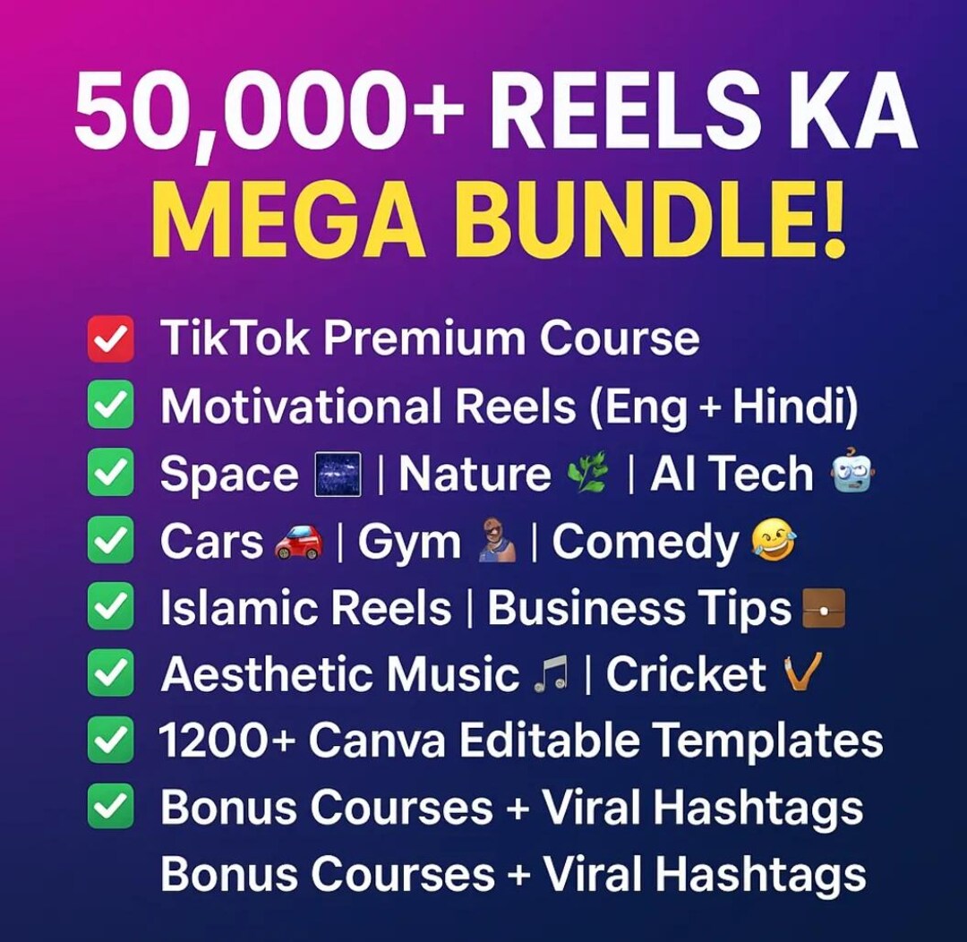 50٫000 Viral Social Media Growing Reels Bandle - Etsy