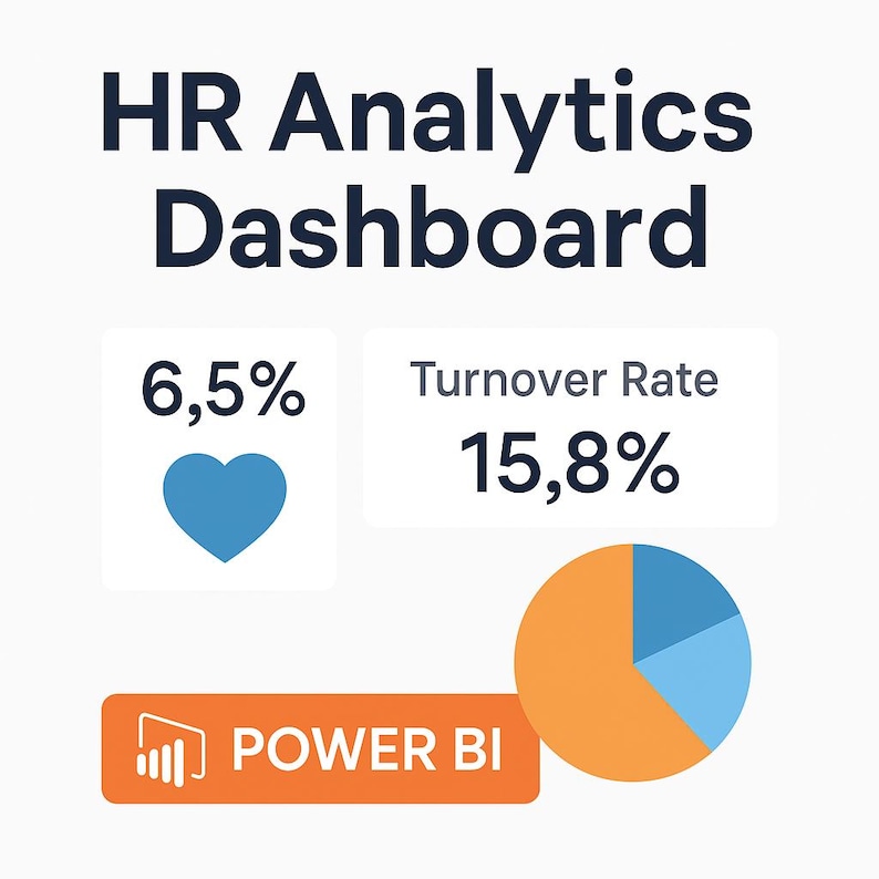 Power BI HR Dashboard – Sick Leave, Turnover & Department Insights - Etsy