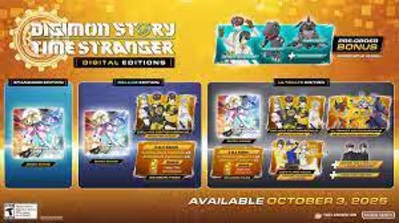 Digimon Story Time Stranger Ultimate Edition - Steam PC - Global - Etsy ...