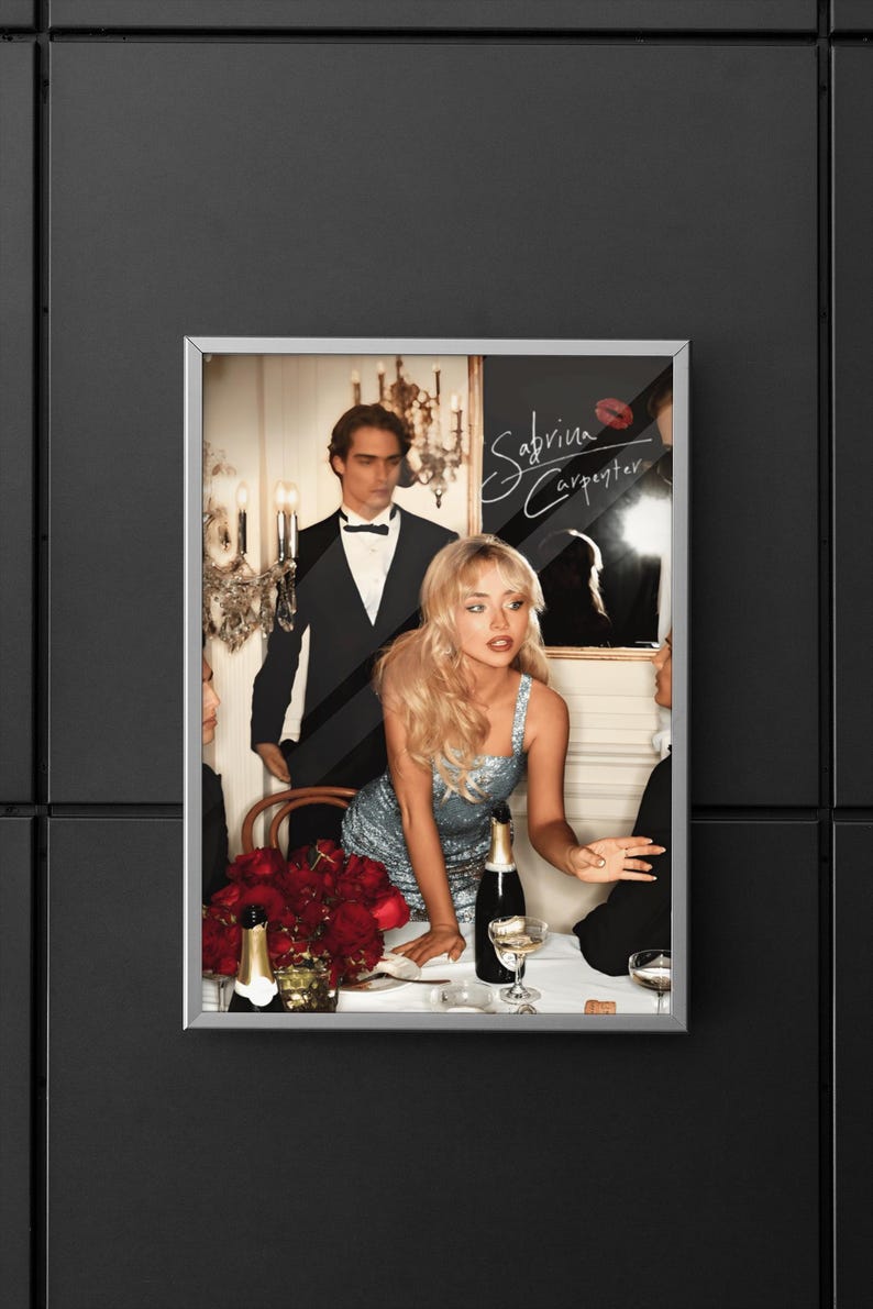 Sabrina Carpenter Poster | Short N Sweet | Vintage Style Music Poster ...