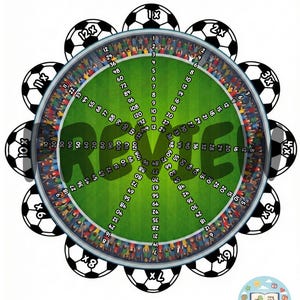 Soccer Math Spinner Wheel • Multiplication Game Printable • Football ...