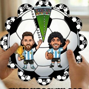 Soccer Math Spinner Wheel • Multiplication Game Printable • Football ...