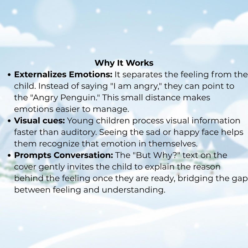 But Why Penguin Feelings Wheel • Winter Social Emotional Learning ...