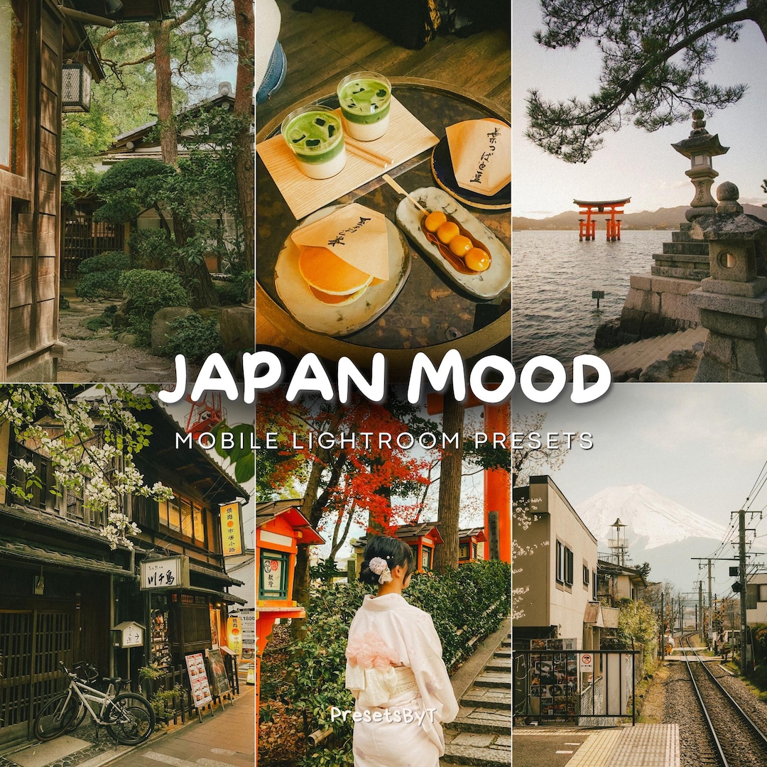 JAPAN MOOD Presets | Warm Japan Travel Preset | Street & Lifestyle ...