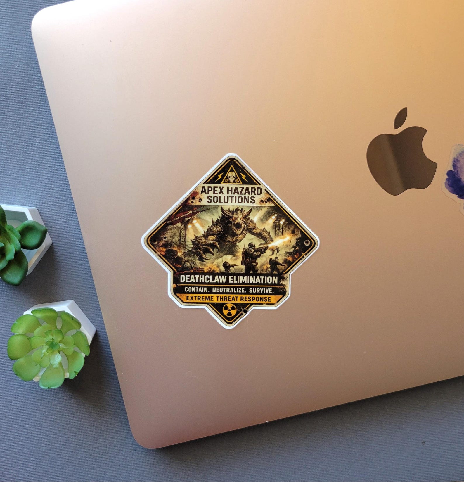Deathclaw Elimination Specialist Sticker - Fallout Wasteland Waterproof ...