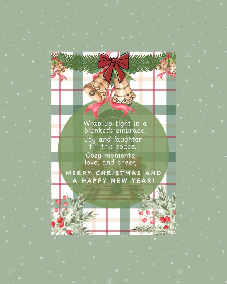 Printable Christmas Cards Bundle - Digital, Ready to Print - Etsy