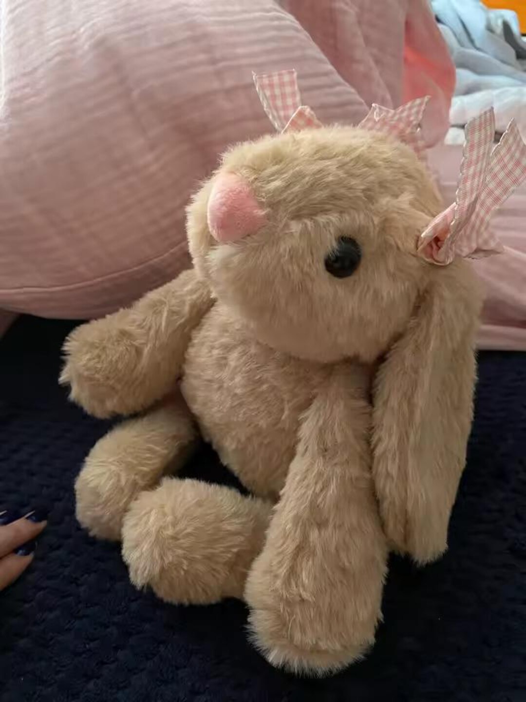 Loppy Eared Rabbit Plush, Soft Bunny Plushie Bes T Gift - Etsy
