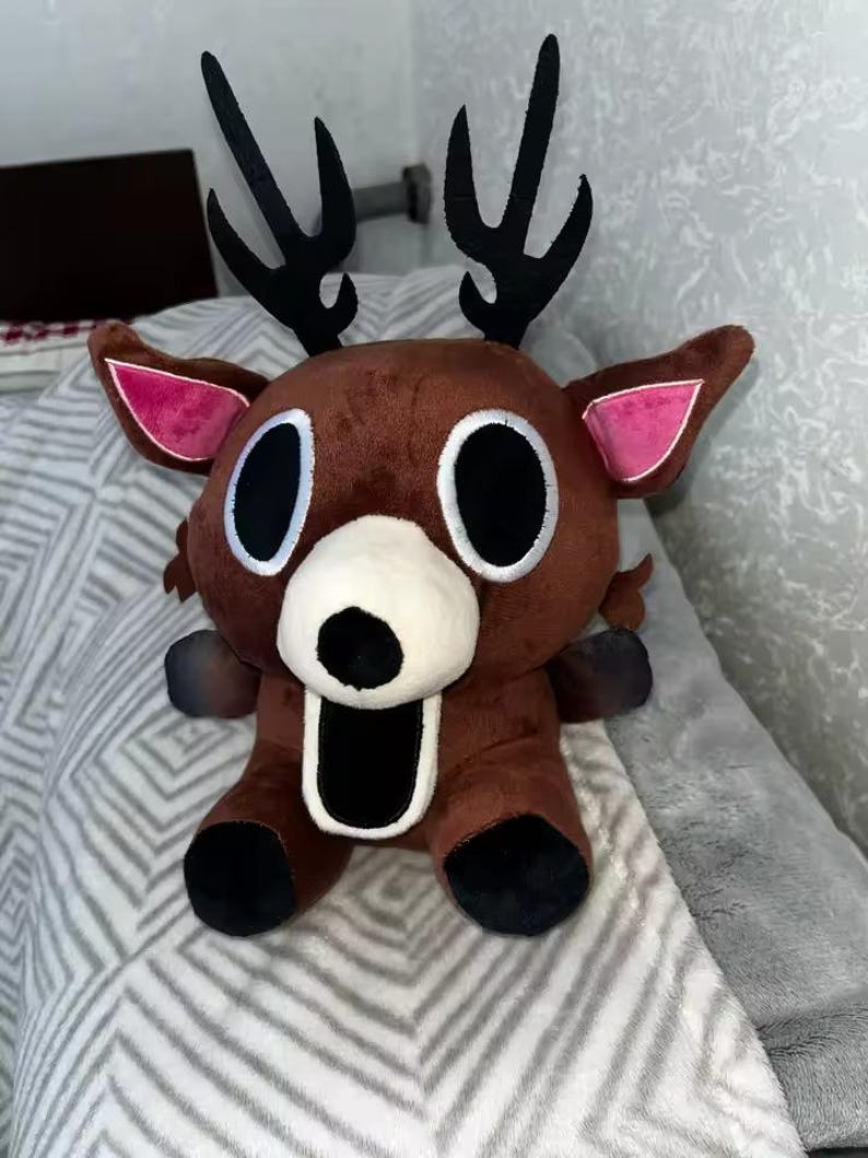 Goat and Baby Elk - 99 Nights in the Forest Game Plush Doll Toys - Etsy