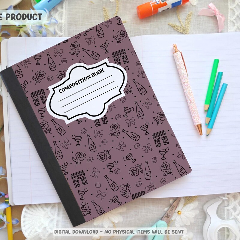Geography Notebook Cover - Etsy