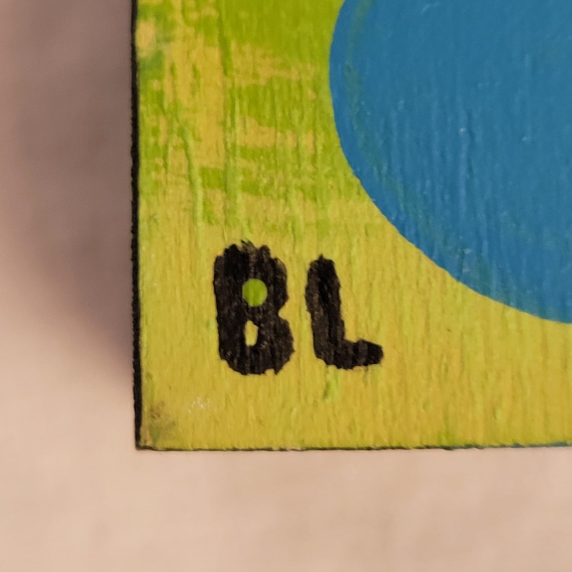 6" X 6" MOD Painting, Pop Art, Modern Art, Beatnik Art, by Ben Lyon ...