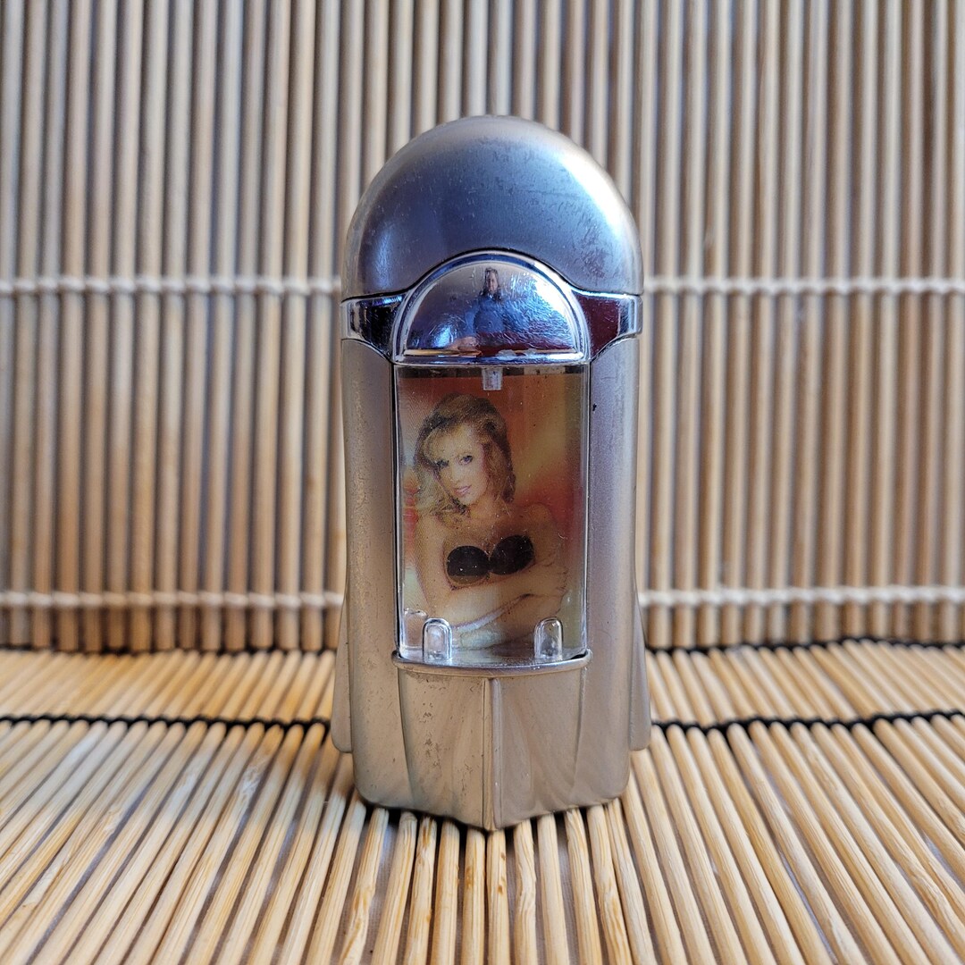 RETRO Cigarette Pocket Lighter, Novelty, Peek-a-boo Pin-up Girly ...