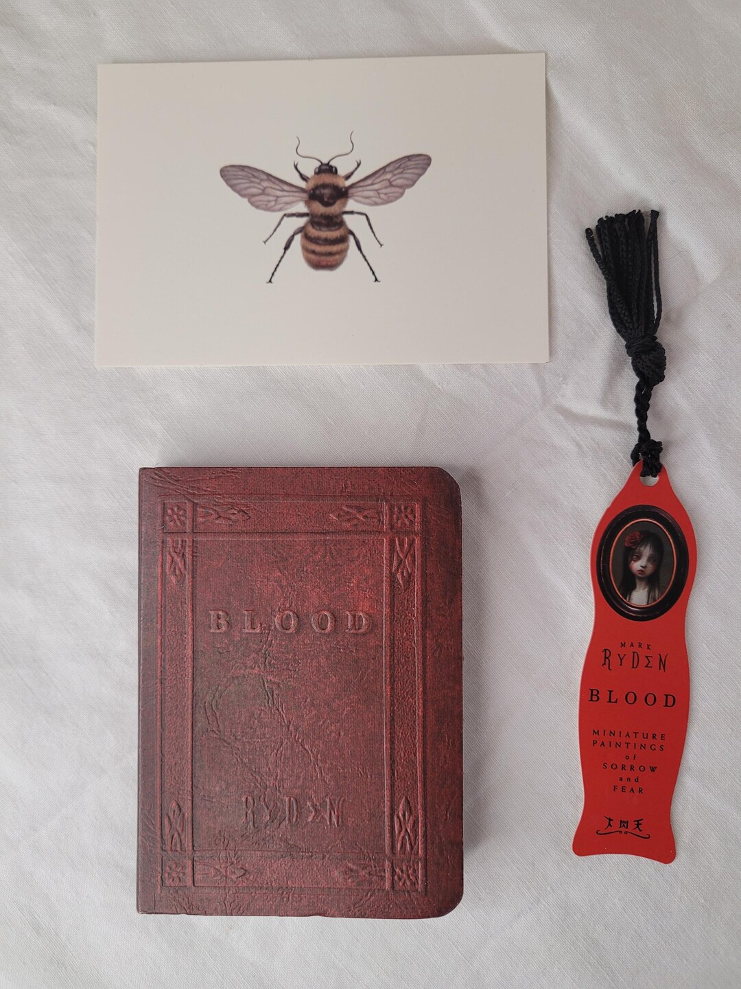 Mark Ryden blood Mini Book With Mini Bookmark From miniature Paintings ...