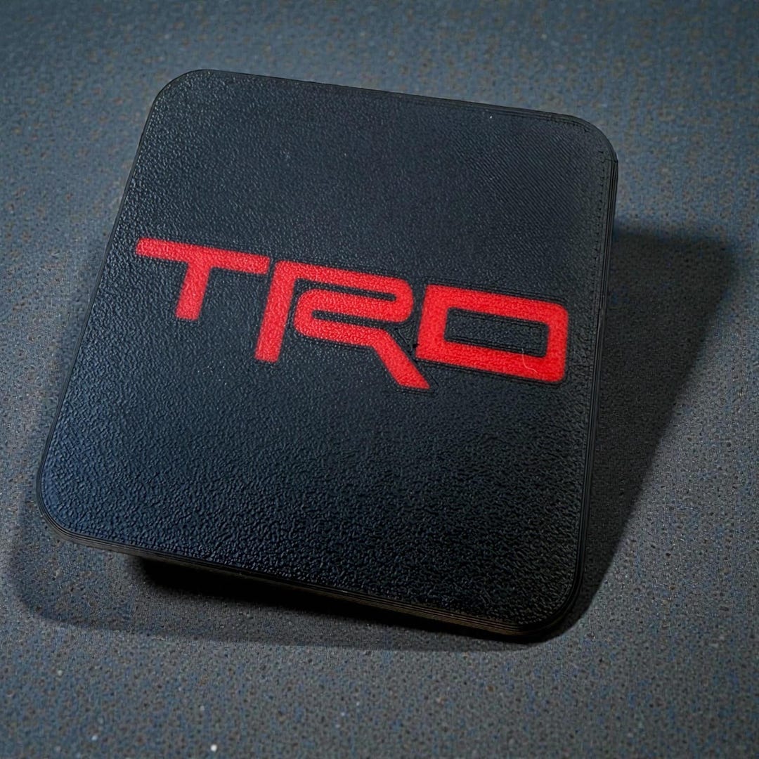 Toyota TRD Trailer Hitch Cover Insert - Etsy