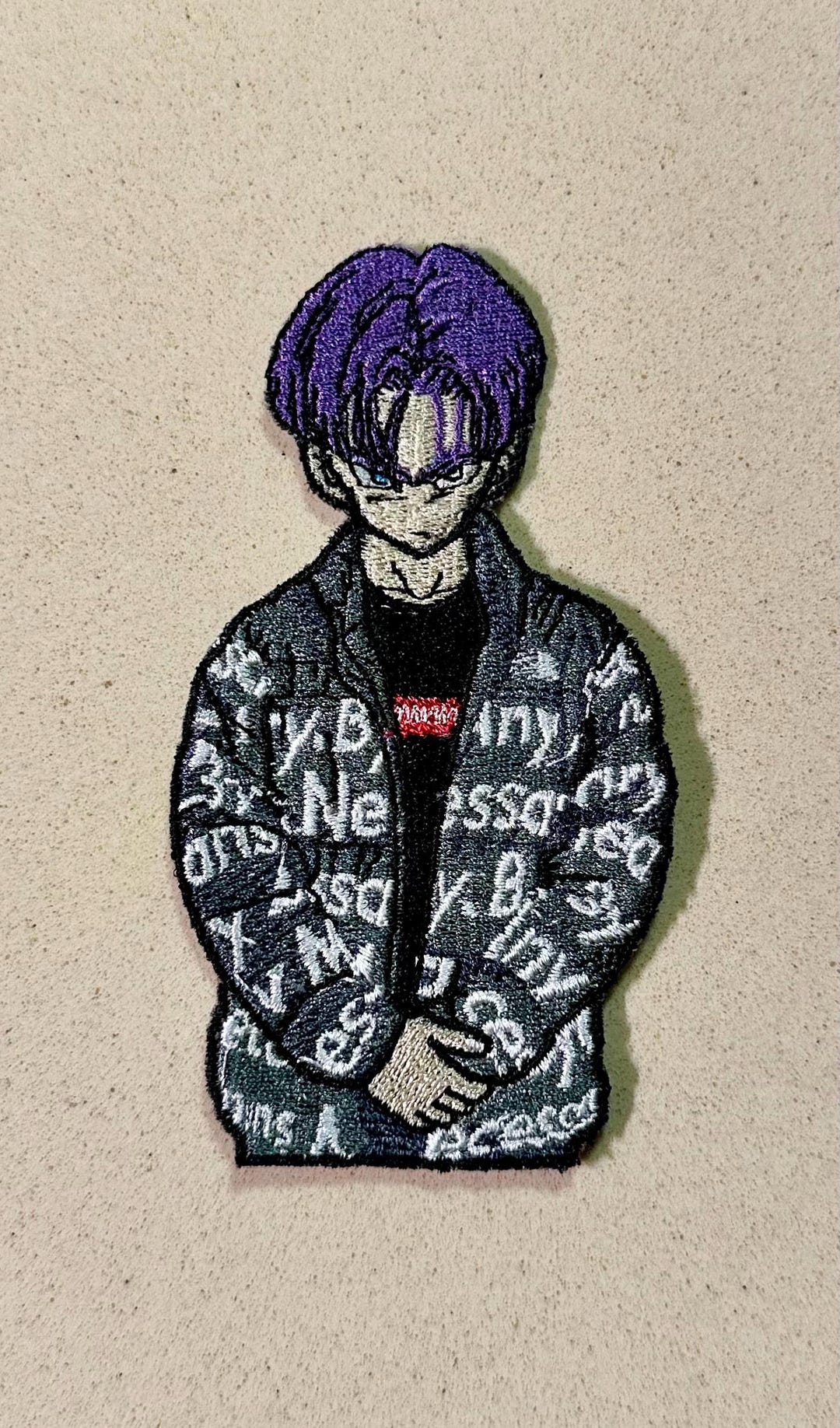 Patch for Ironing Hype Streetwear Anime | Hype Patches, Purple Patches ...