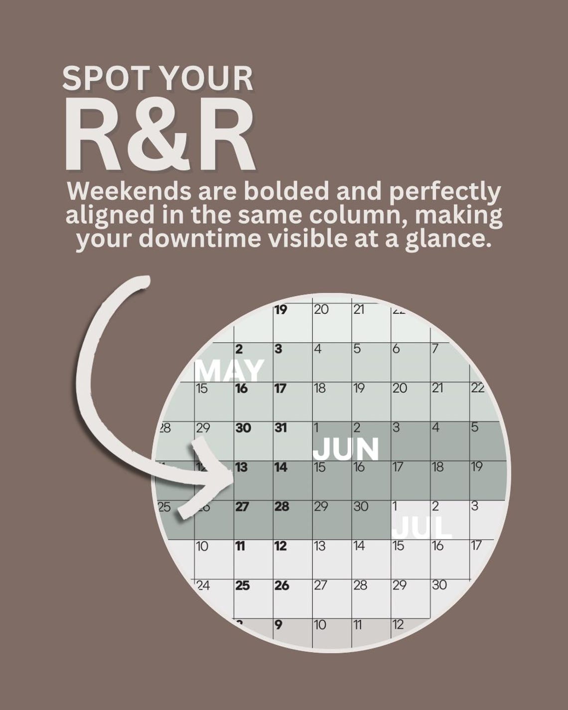 2026 Yearly Calendar Printable PDF Minimalist Wall Planner | Digital ...