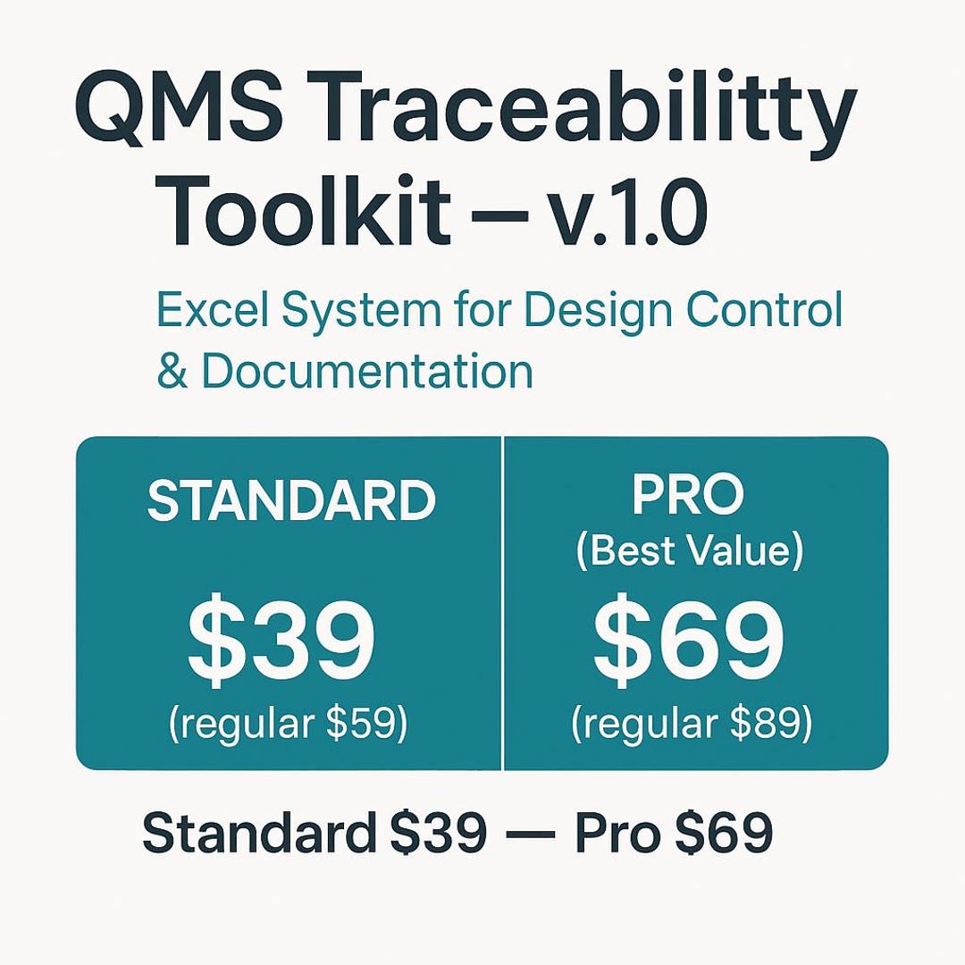 QMS Traceability Toolkit - PRO - Etsy