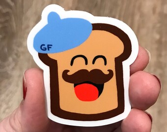 French Toast Sticker - Etsy