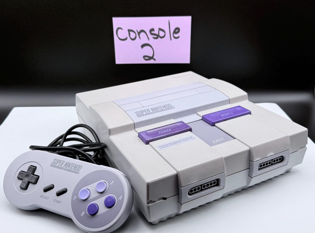 Super Nintendo SNES Console System Refurbished Tested Ready to Play ...