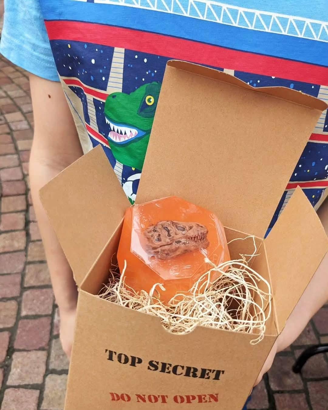 Dinosaur Party Favor Soap With Fossil Toy Inside • Kids Birthday Goodie ...