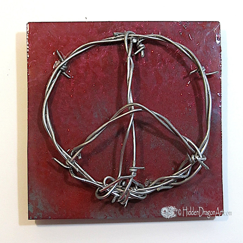 Barb Wire Sculpture - Etsy