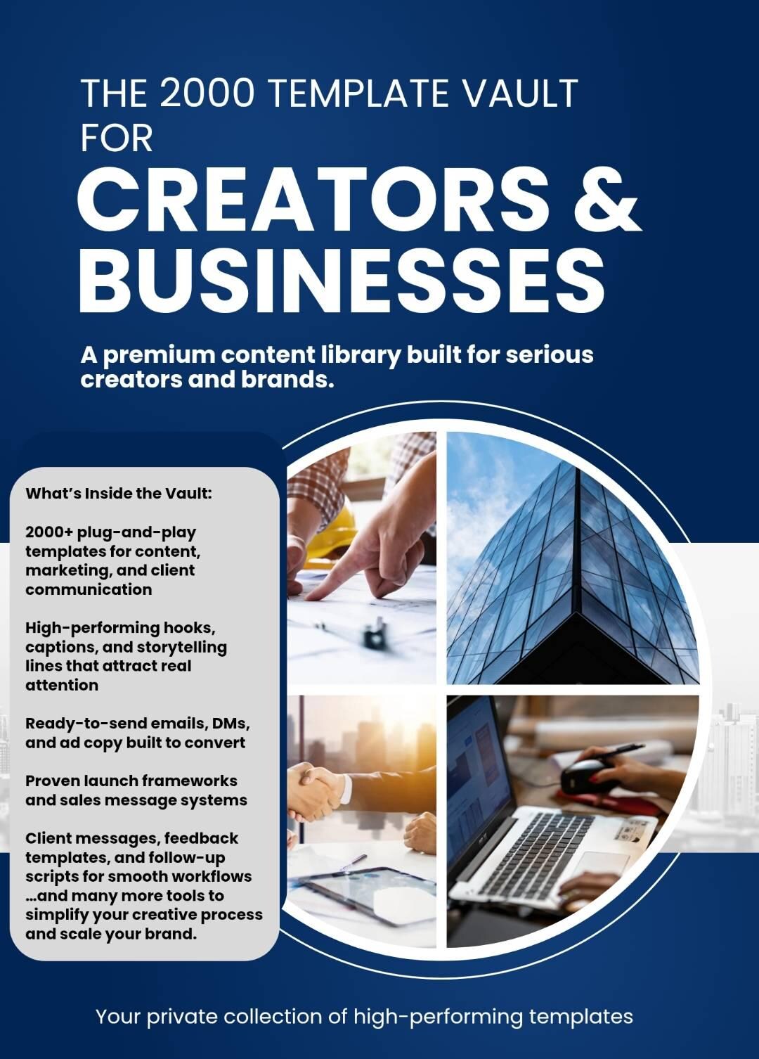 2000 Template Vault for Creators & Entrepreneurs | Canva Social Media ...
