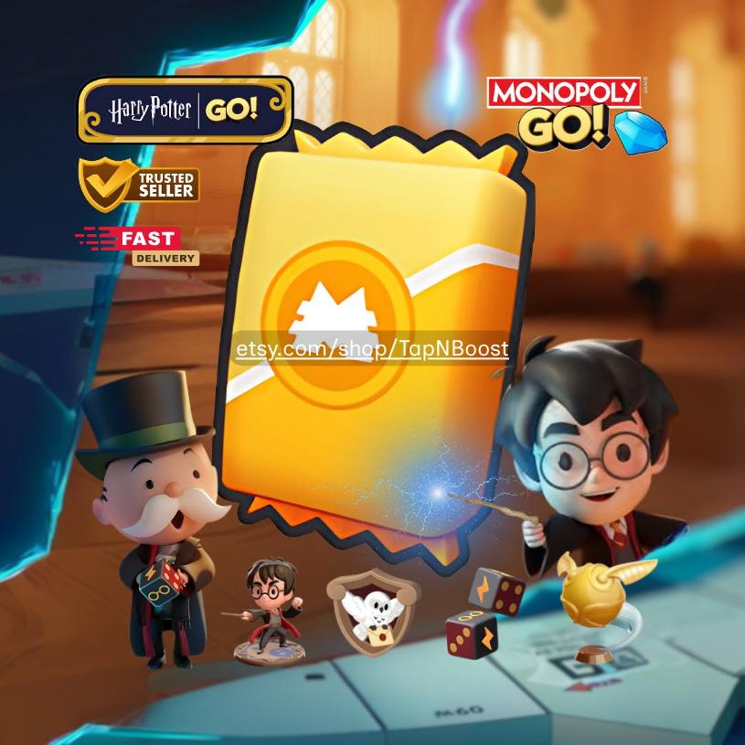 Monopoly GO Stickers Chaser 2 Stars, Set 5-7 - Instant Delivery - Etsy