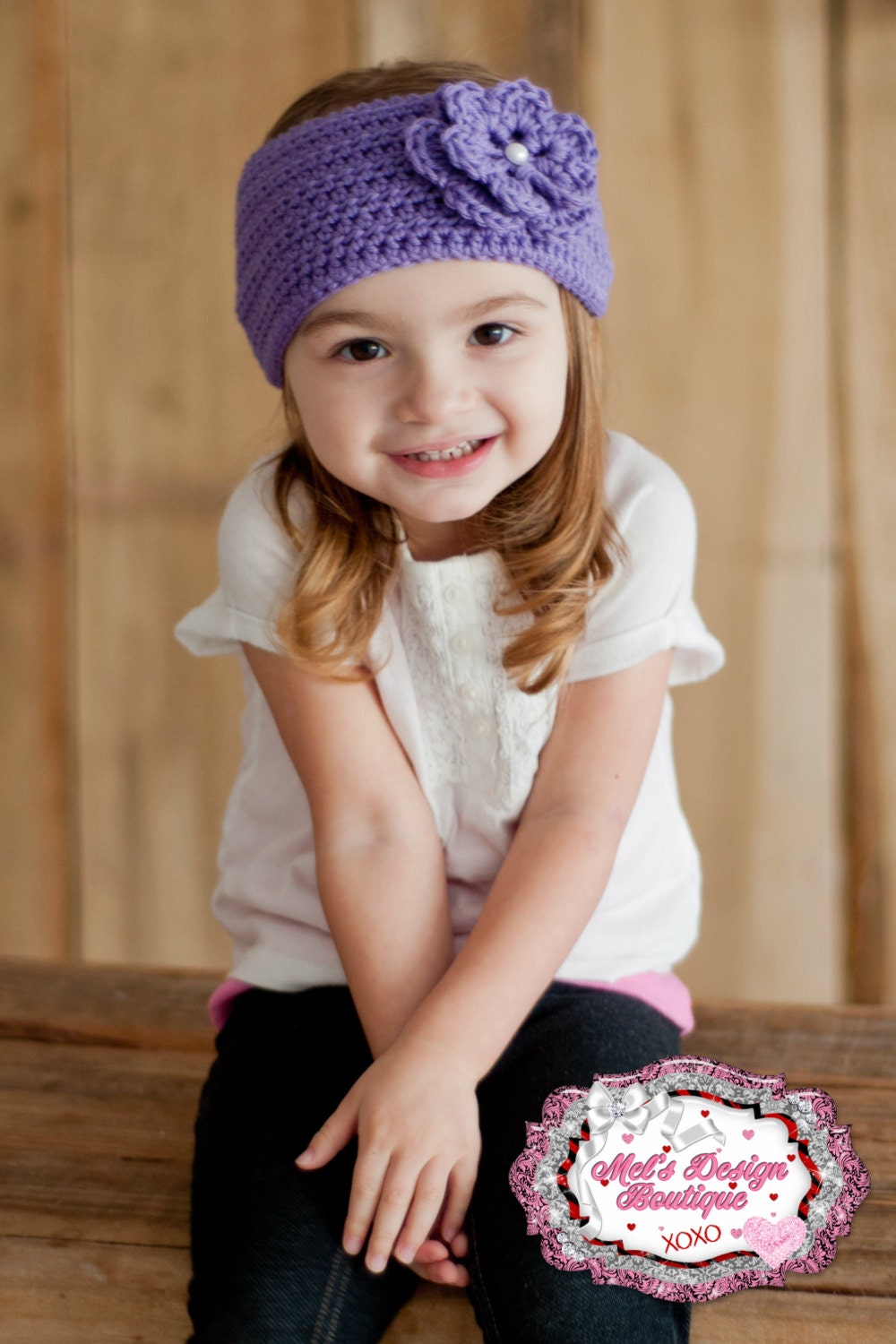 Girls Head Wrap, Toddler Ear Warmer , Crochet Headband , Crochet Ear ...
