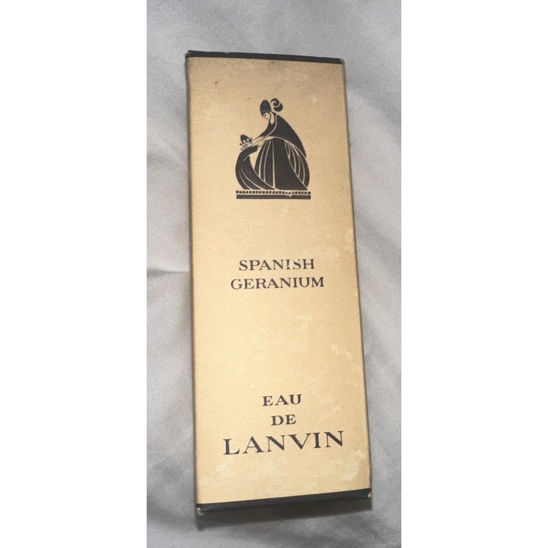 Vintage Lanvin Spanish Geranium Perfume Mist Perfume 4 Fl Oz - Etsy