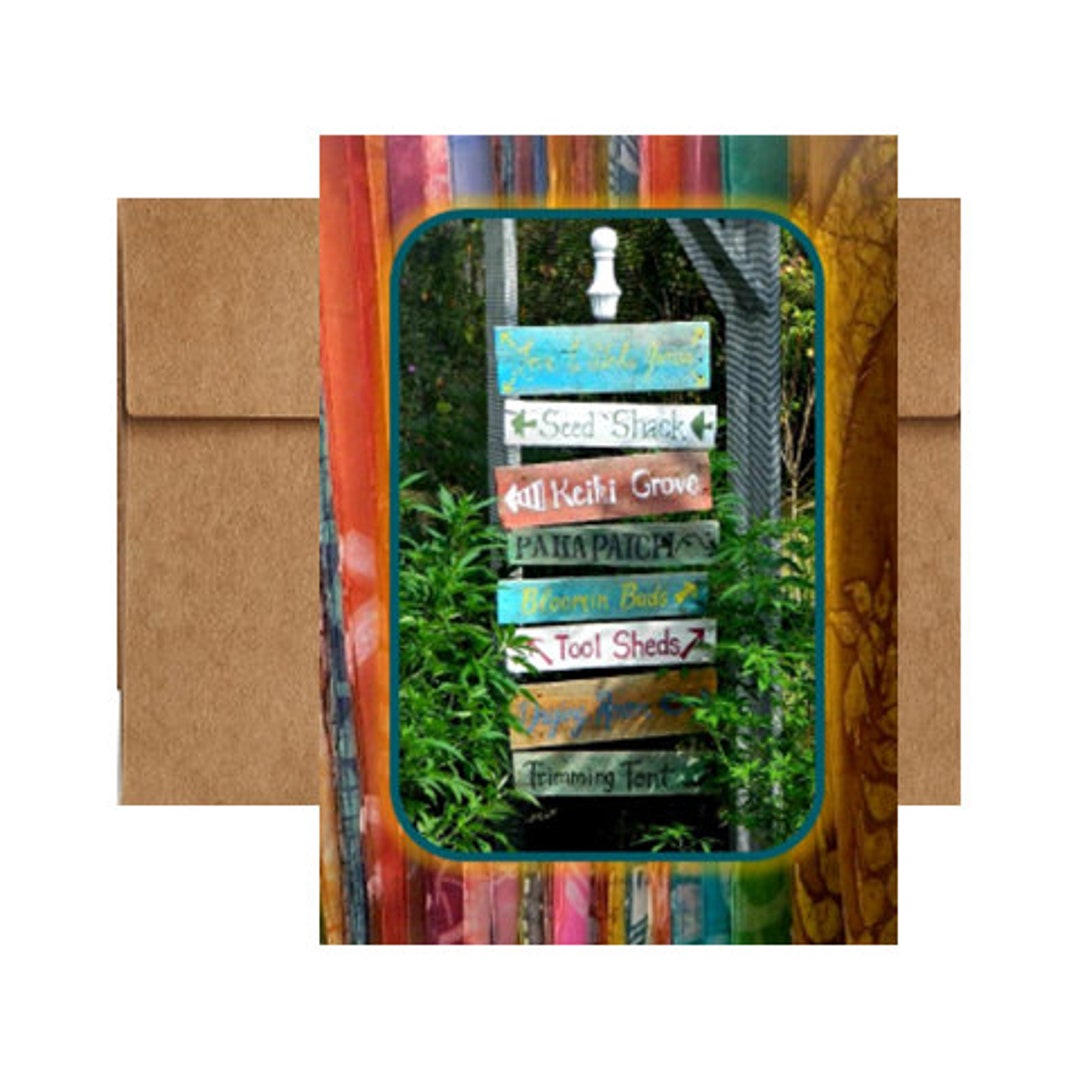 HIGH WAY SIGN Post - Banner Poster Marijuana Bud Kush Medical Cannabis ...