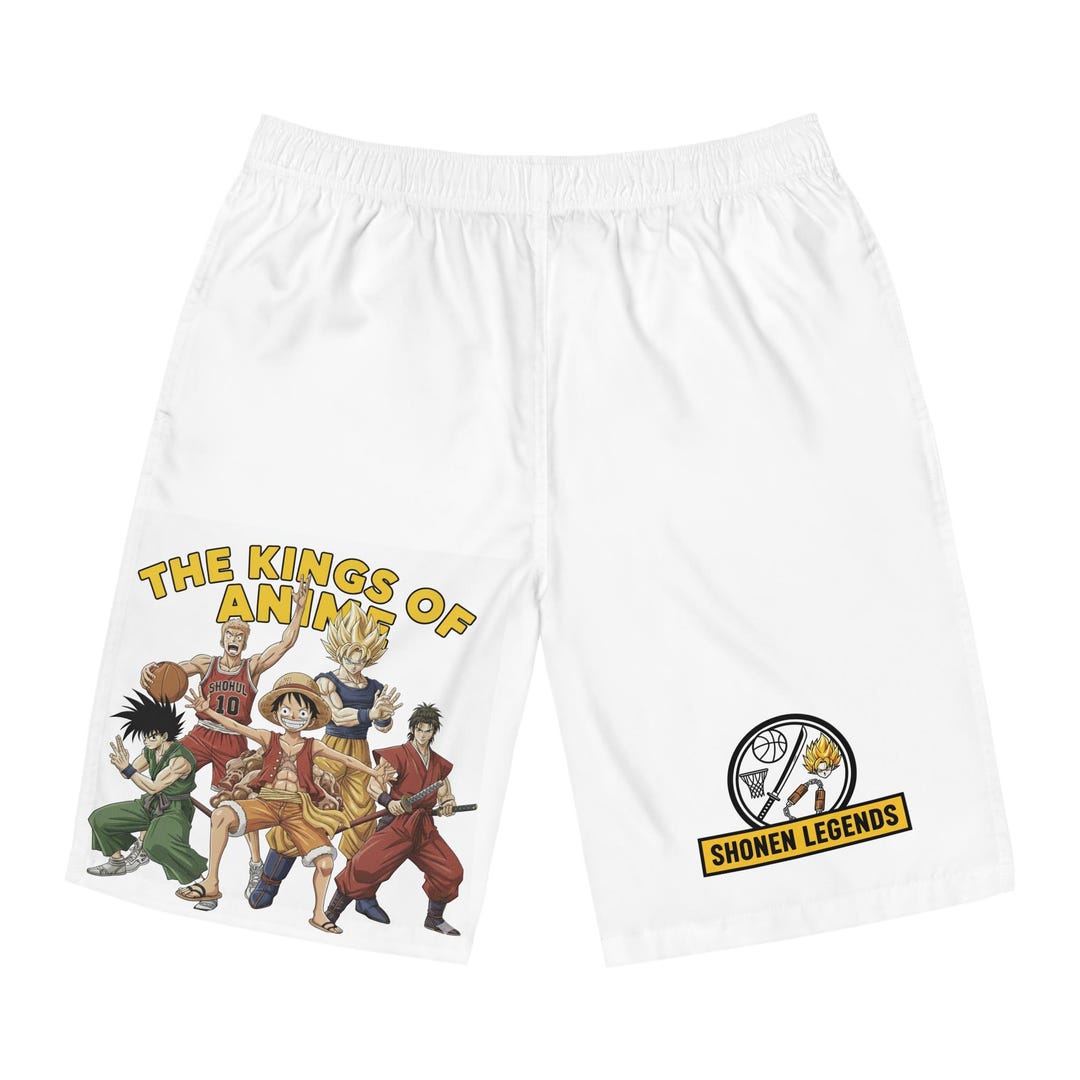 Shonen Legends Anime Crew Men's Board Shorts | AOP - Etsy