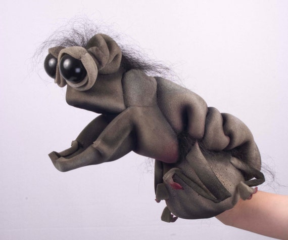 Items similar to Garden Imp puppet with display base on Etsy