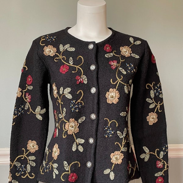 Embroidered Sweater - Etsy