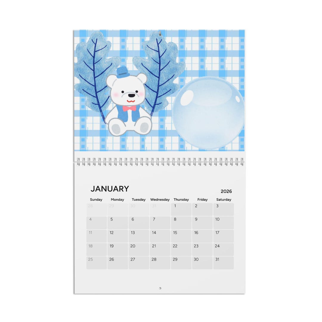 My First Calendar 2026 Calendar for Kids | Toddler Holiday Theme Months ...